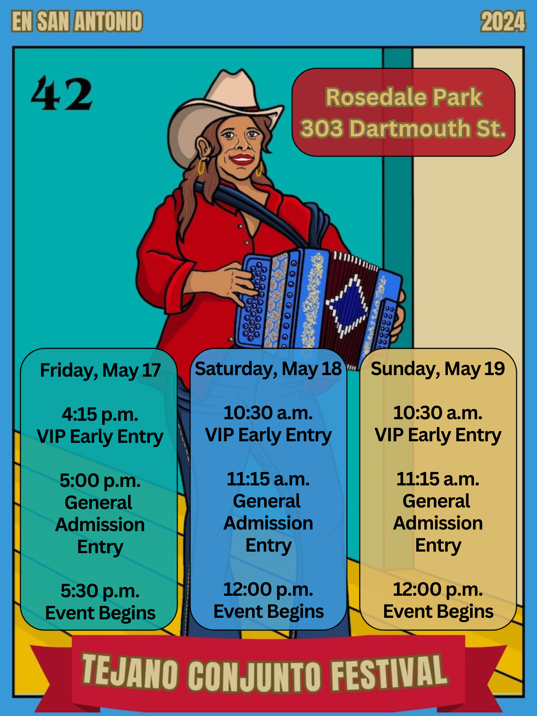 Tejano Conjunto Festival 2024